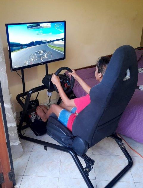 Gaming Seat, gaming console, Logitech G29, Play Station | The Pine Studio